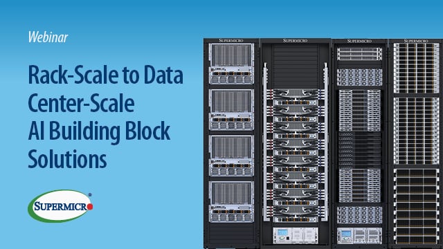 A Closer Look: Rack-Scale to Data Center-Scale AI Building Block Solutions
