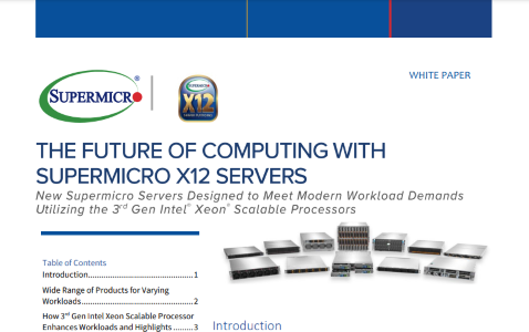 Supermicro at Intel On